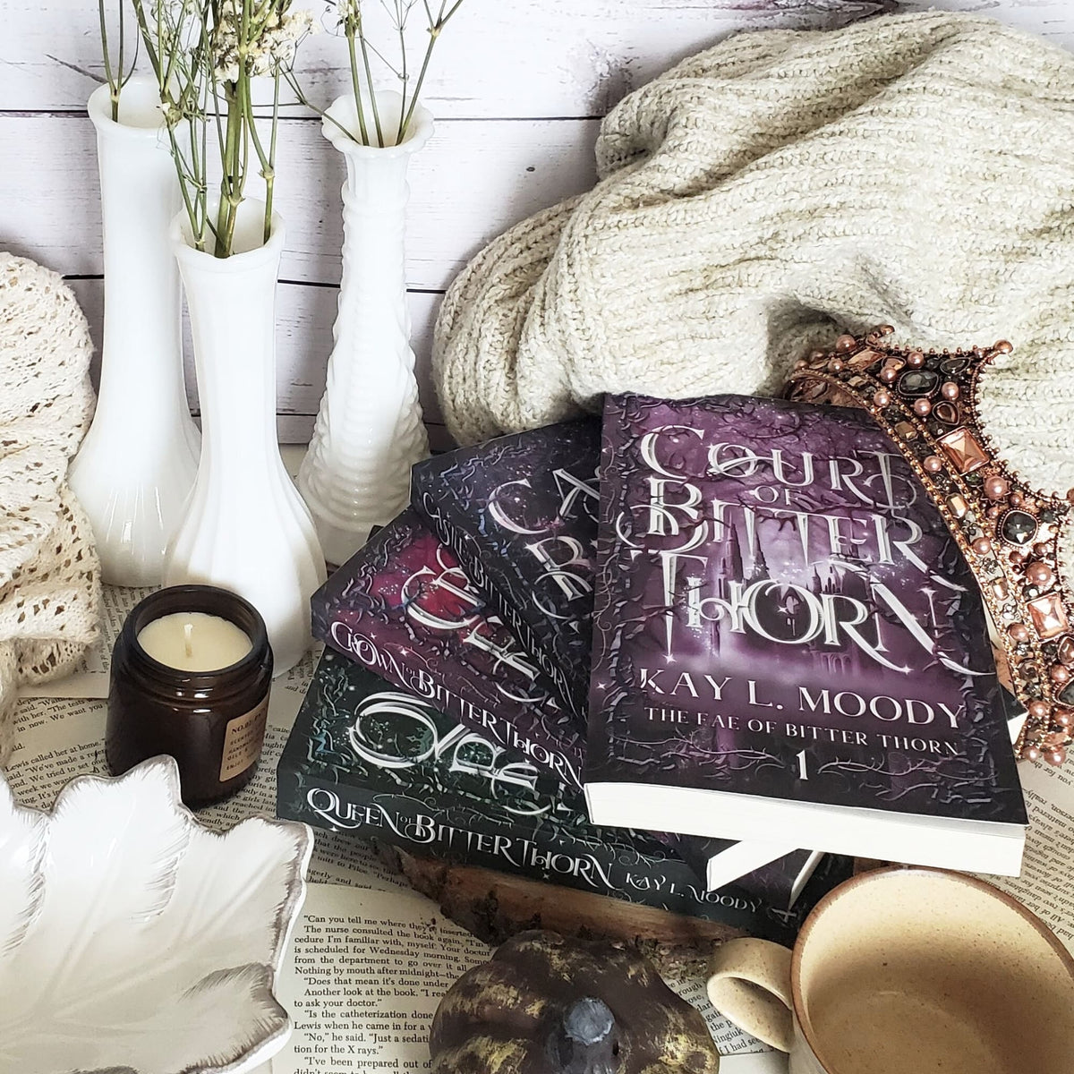 (paperbacks) Complete Series Set - The Fae of Bitter Thorn – MartenBooks